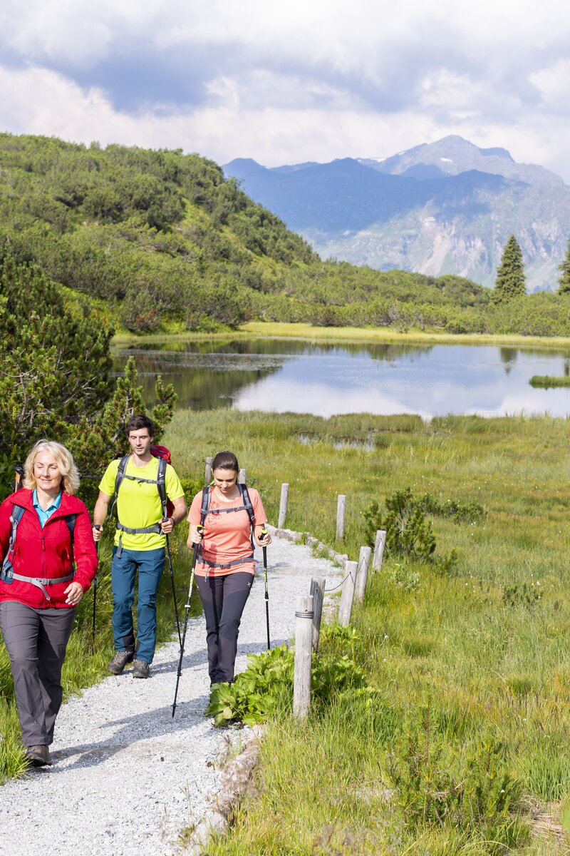 Wandern in der Silvretta und im Verwallgebirge im Montafon